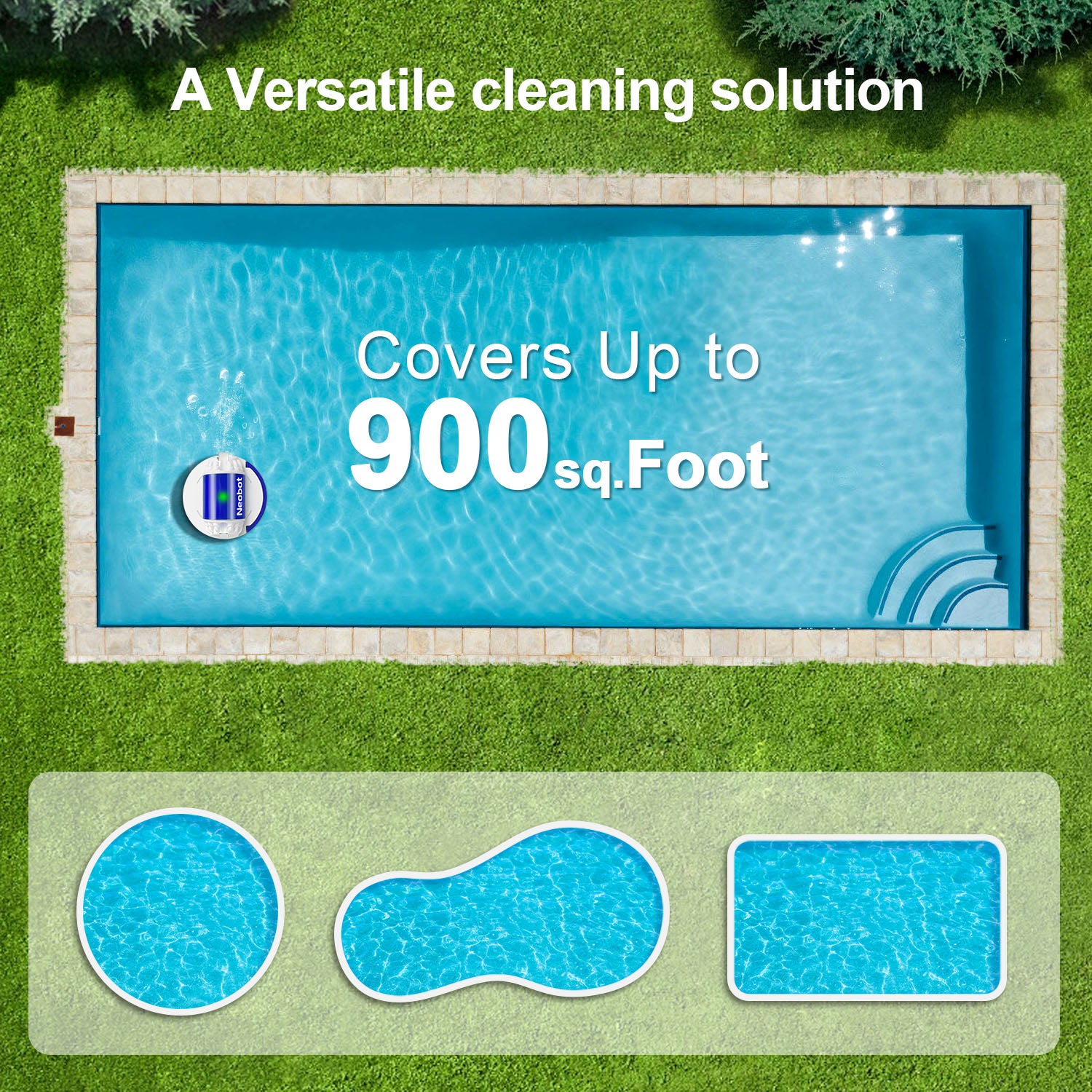 Neobot X1 Cordless Robotic Pool Cleaner - N Series – Moolan